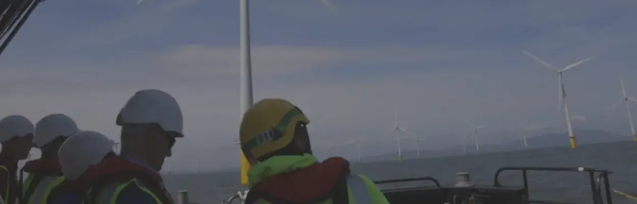 Visiting Robin Rigg Windfarm | Crown Estate Scotland